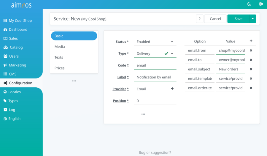 Aimeos 2021.07 release – Aimeos